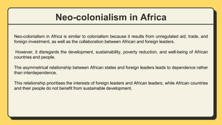 Neocolonialism in Petals of Blood | PPTX