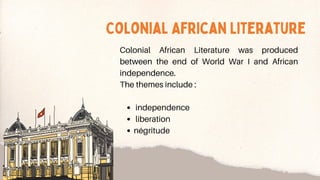 African Literature | PDF