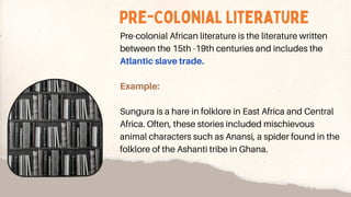 African Literature | PDF