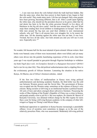 AFRICAN LITERATURE IN THE MAKING FROM PRE-COLONIALISM TO POST ...