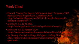 Things Fall Apart Symbols