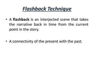 Flashback Technique in 'A Grain of Wheat' | PPT