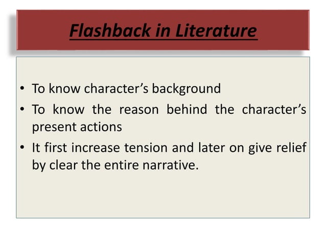 Flashback Technique in 'A Grain of Wheat' | PPT
