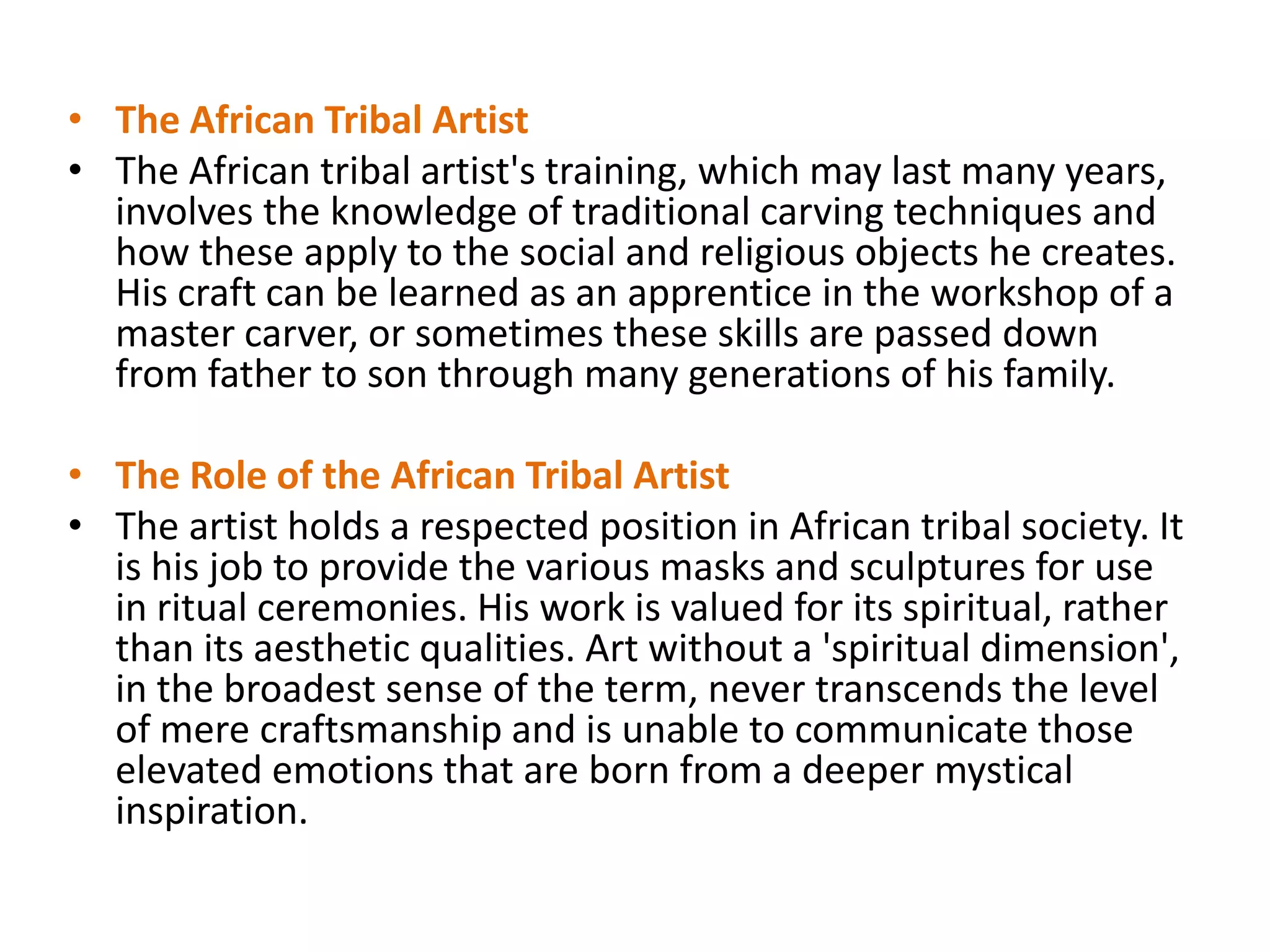 African masks Powerpoint | PPTX