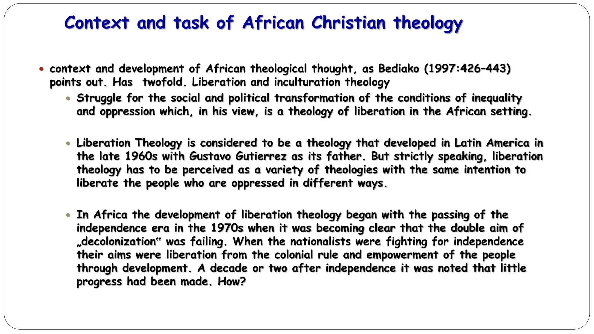 The Presentation about African Moral theology.ppt