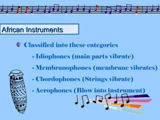 African music | PPT