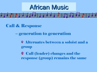 African music | PPT