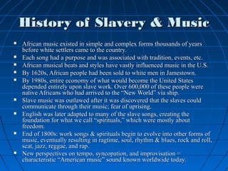 African music | PPT