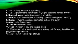 African music | PPT