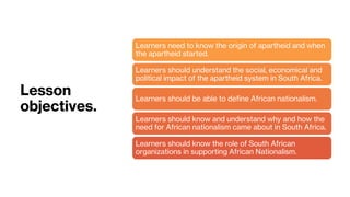 The rise of Nationalism in Africa, Middle East and Asia | PDF