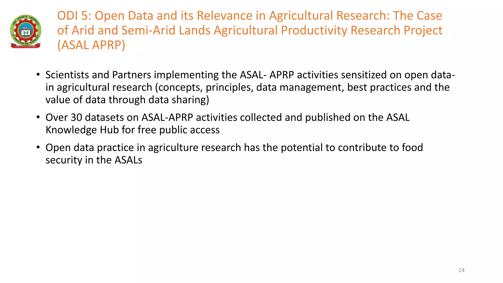 African Open Data Policies: Case of Kenya/Joseph Wafula | PPTX