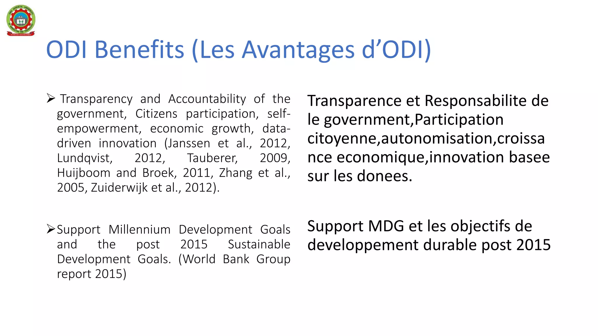 African Open Data Policies: Case of Kenya/Joseph Wafula | PPTX
