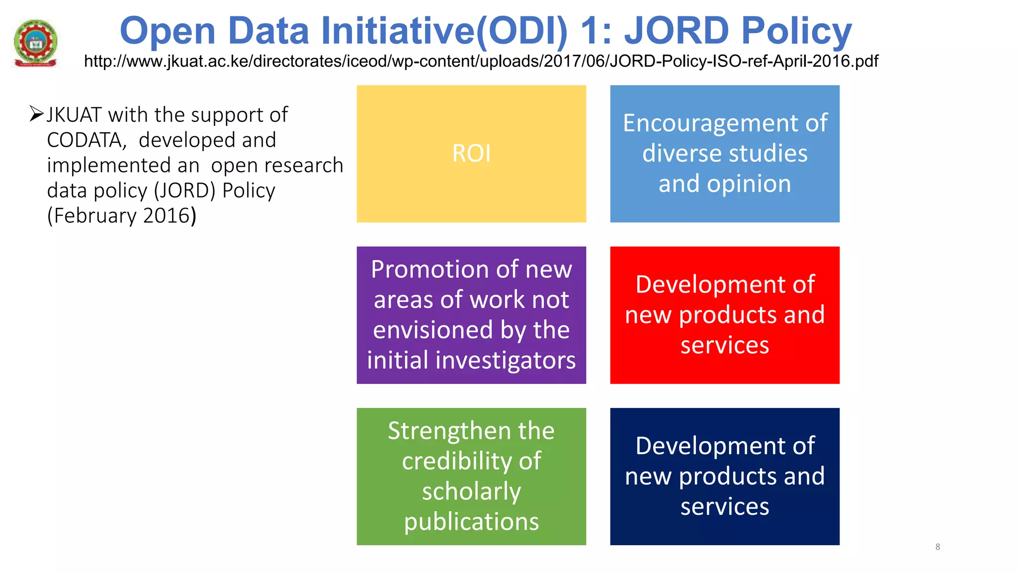 African Open Data Policies: Case of Kenya/Joseph Wafula | PPTX