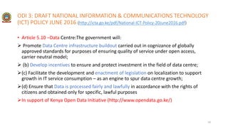 African Open Data Policies: Case of Kenya/Joseph Wafula | PPTX