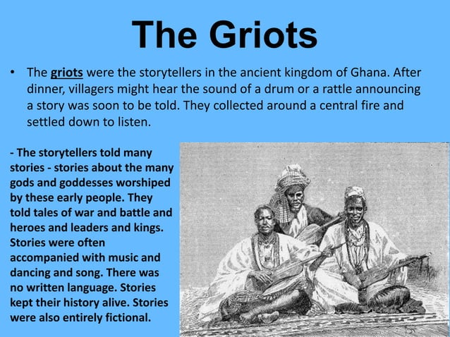 African oral traditions | PPT