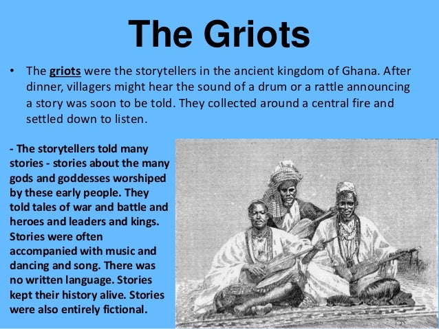 African oral traditions