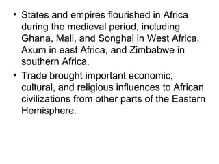 Africa Notes | PPT