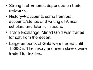 Africa Notes | PPT