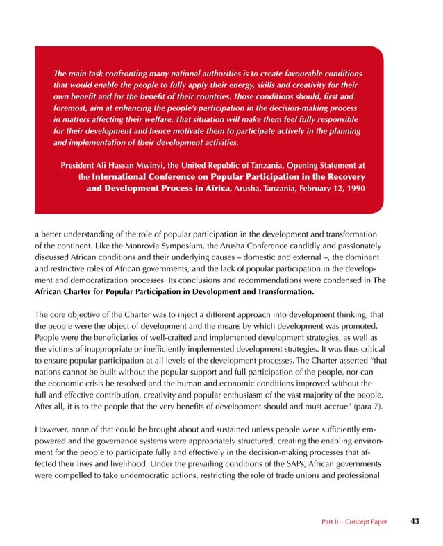 African Peer Review (APRM) best practices and lessons learned | PDF