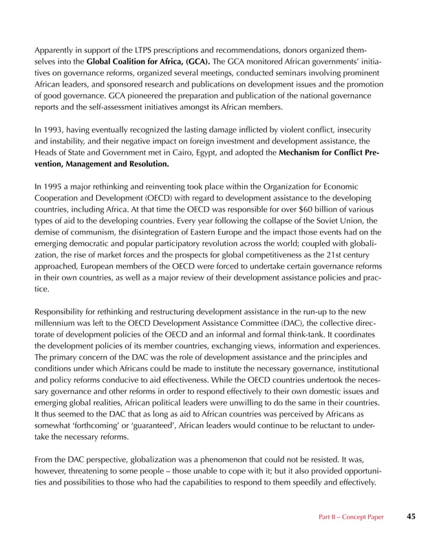 African Peer Review (APRM) best practices and lessons learned | PDF