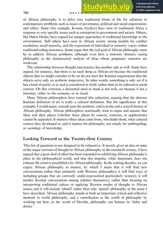 African Philosophy | PDF