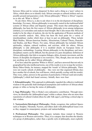 African Philosophy | PDF