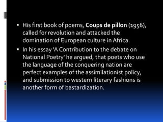 African poetry | PPT