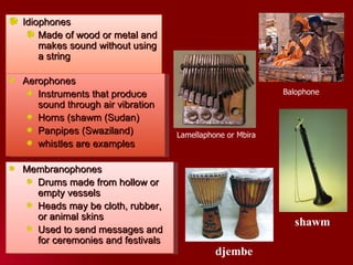 Africans and their music | PPT