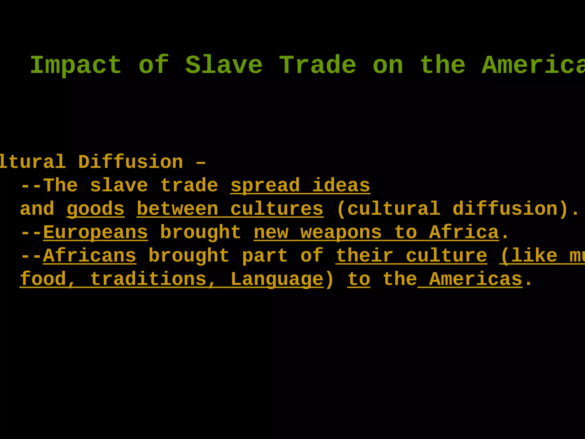African slave trade | PPT