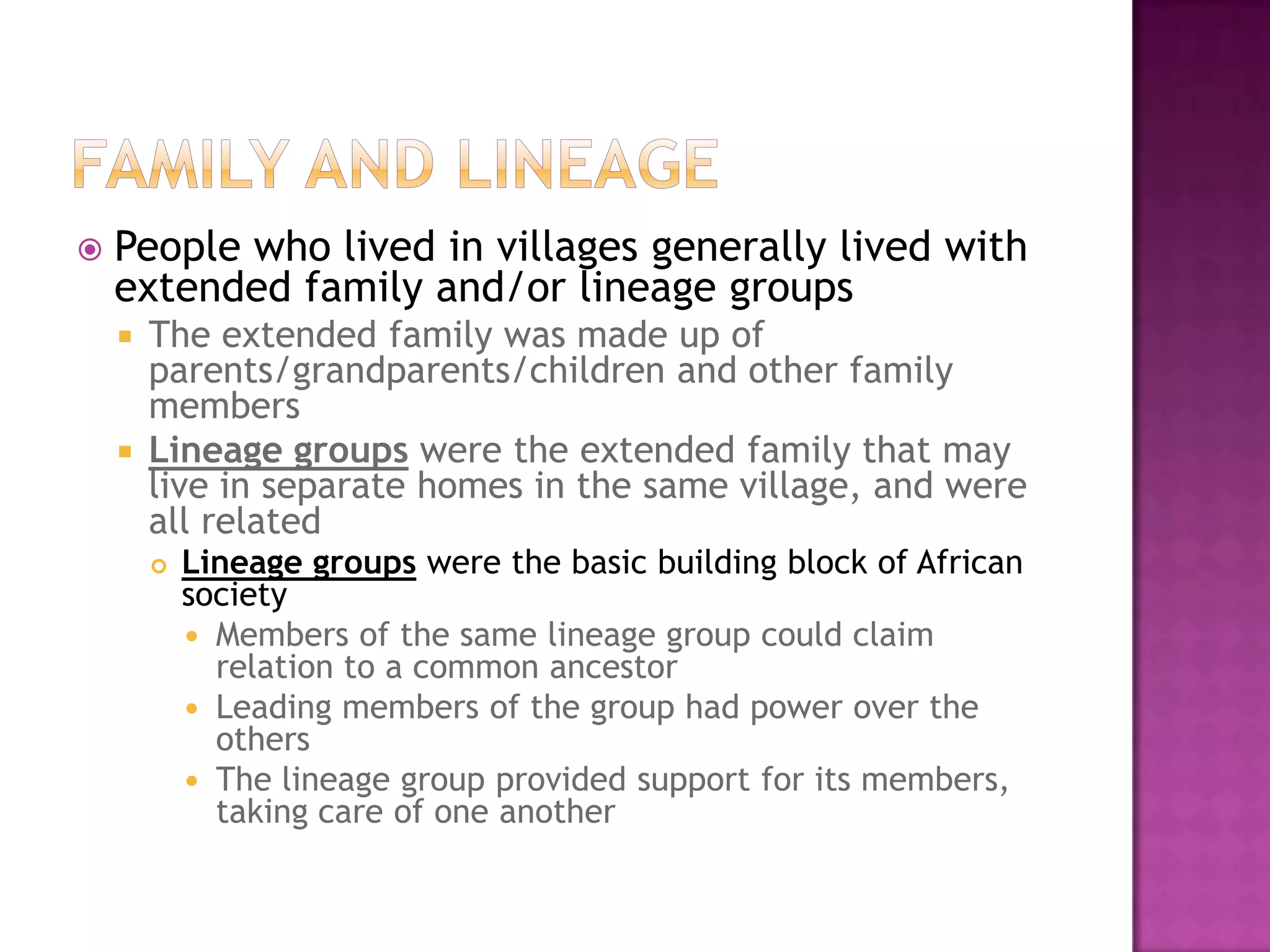 African society & culture | PPTX