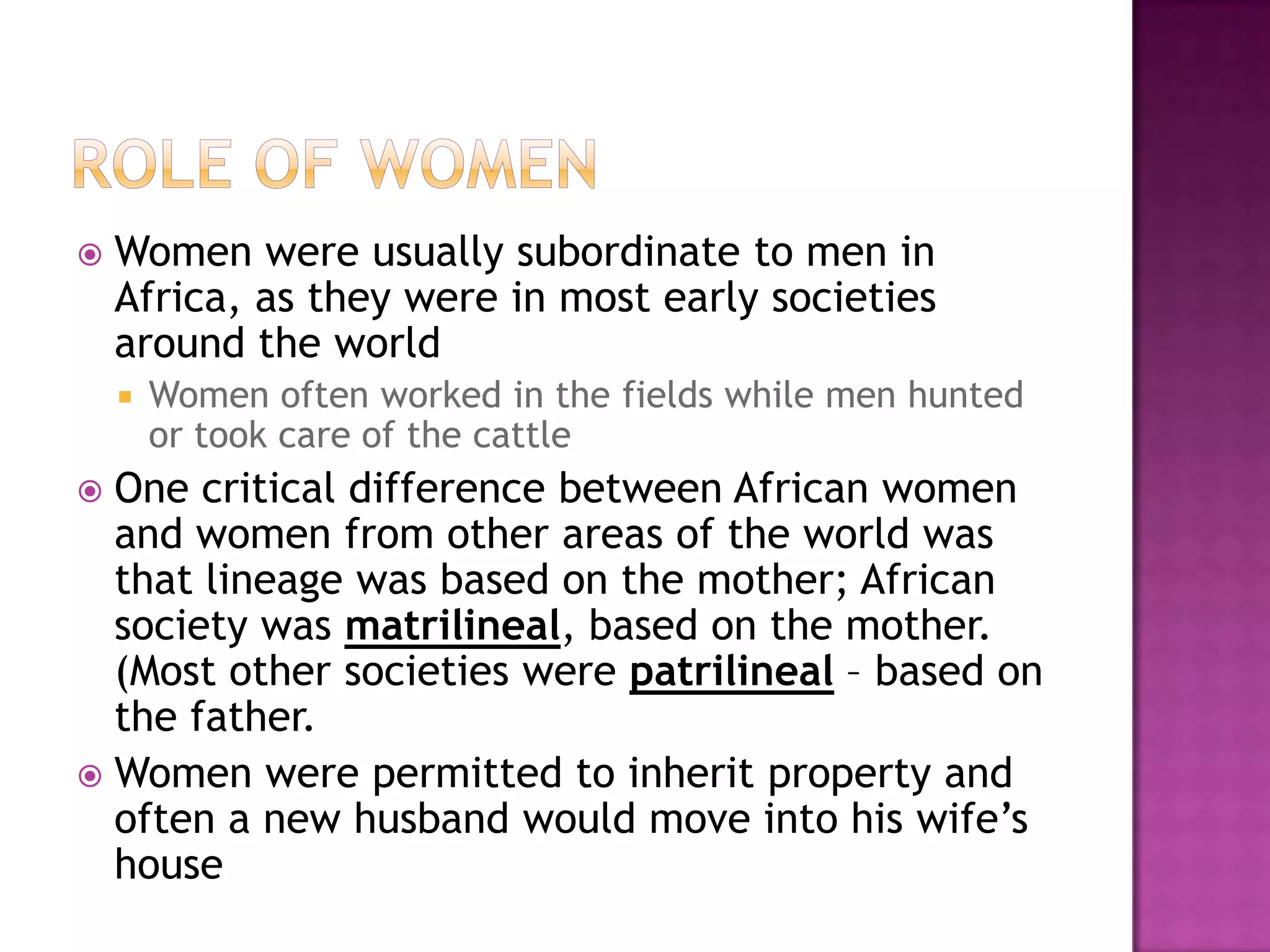 African society & culture | PPTX