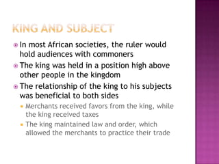 African society & culture | PPTX