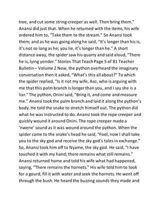 African stories | DOCX