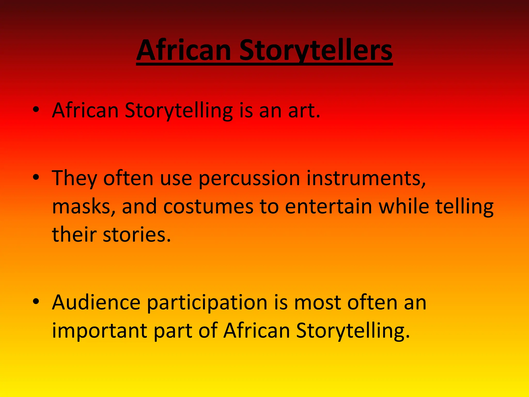 African Storytelling.pdf grade 12 Pe and health | PPT