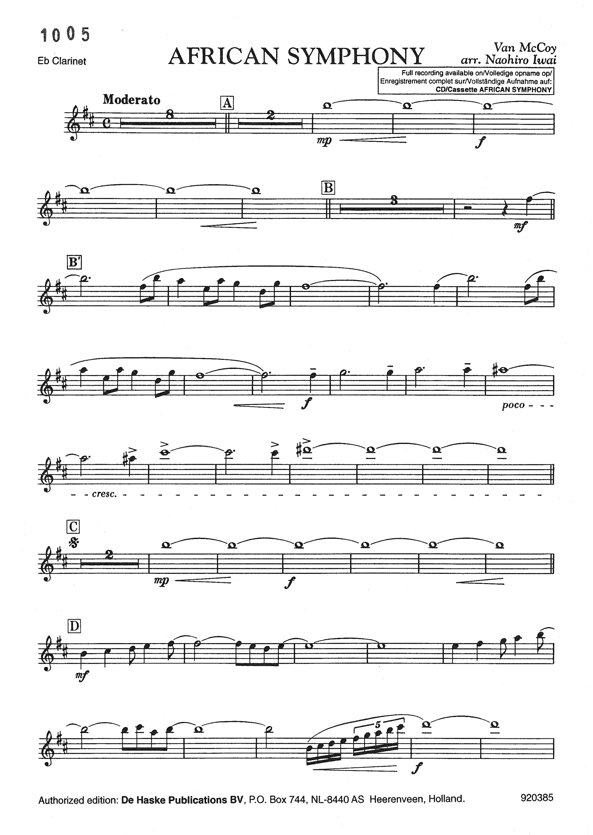 African Symphony - Naohiro lwai | PDF