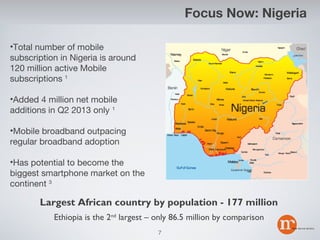 African telecom landscape overview nrm | PPT