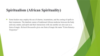 AFRICAN TRADITIONAL MEDICINE.pptx. . | PPTX