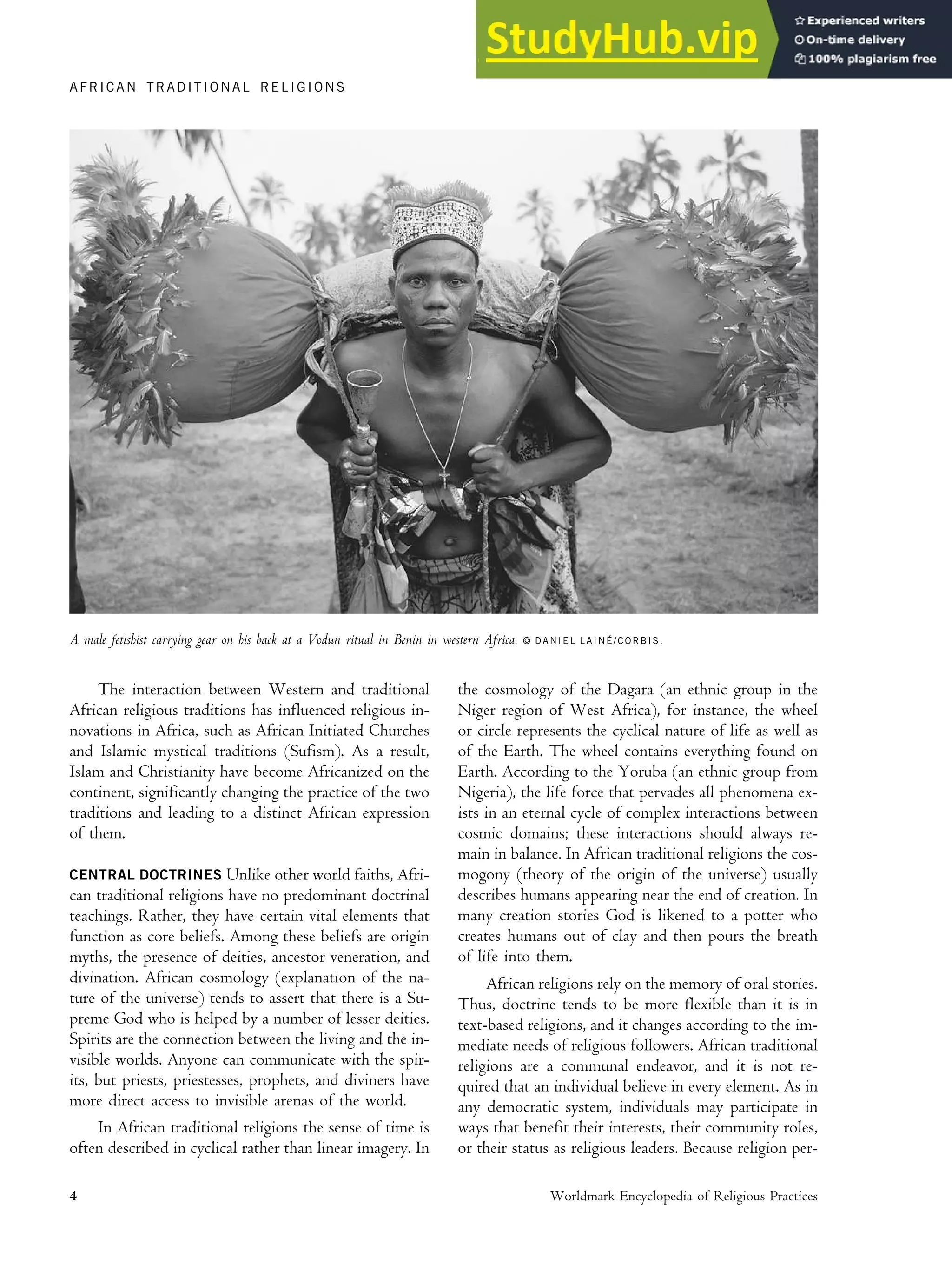 African Traditional Religions | PDF