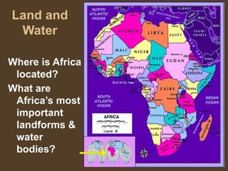 AFRICA Physical Geography Power Point and its impact. | PPTX
