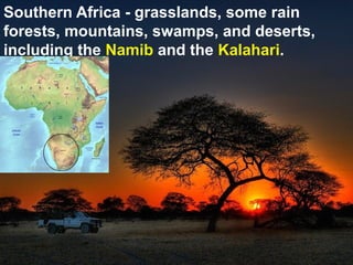 AFRICA Physical Geography Power Point and its impact. | PPTX