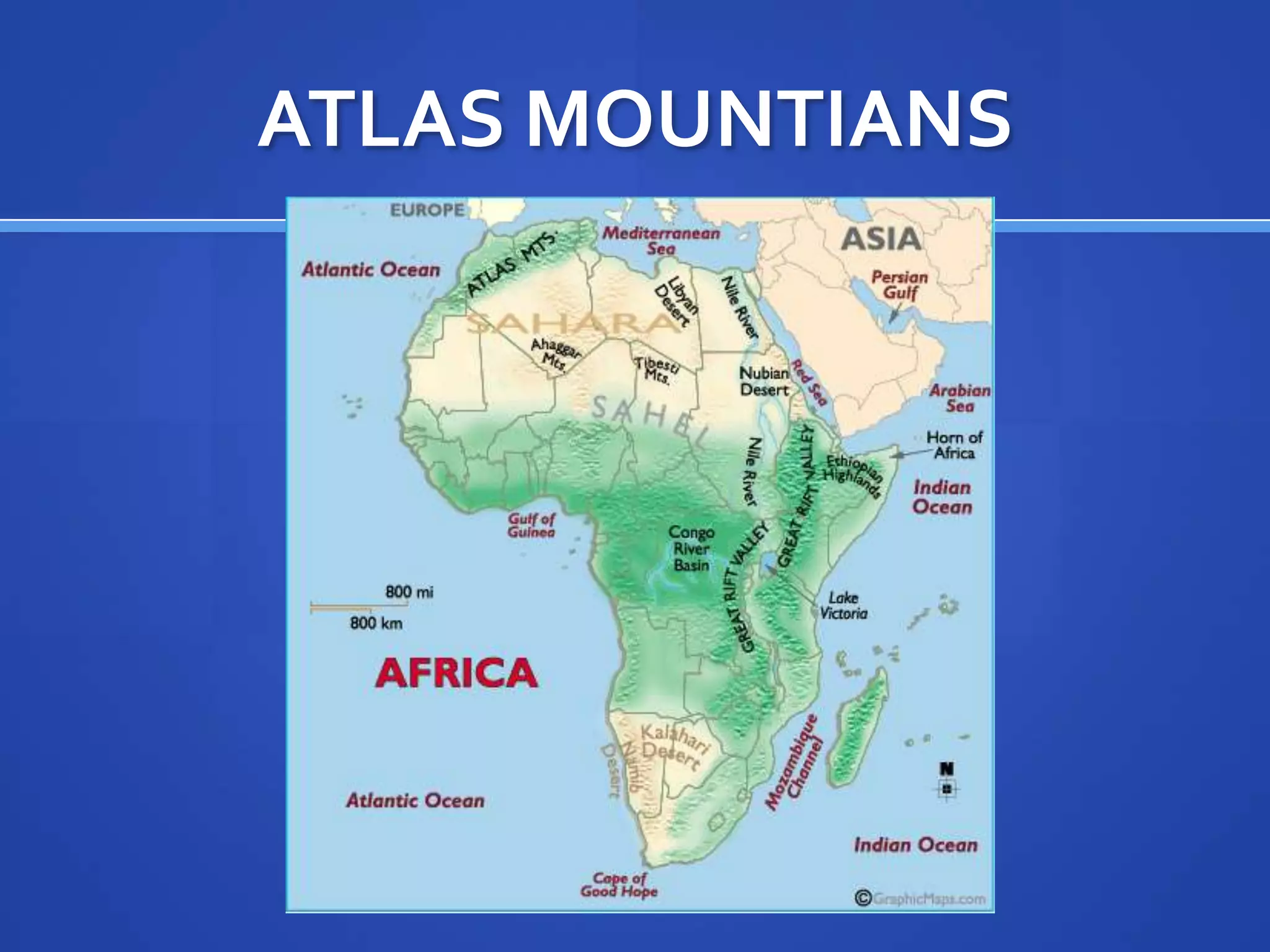 Africa physical features powerpoint | PPTX