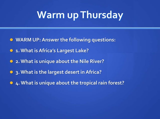 Africa physical features powerpoint | PPTX | Africa Travel | Travel ...