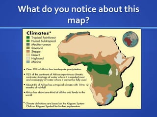 Africa physical features powerpoint | PPTX