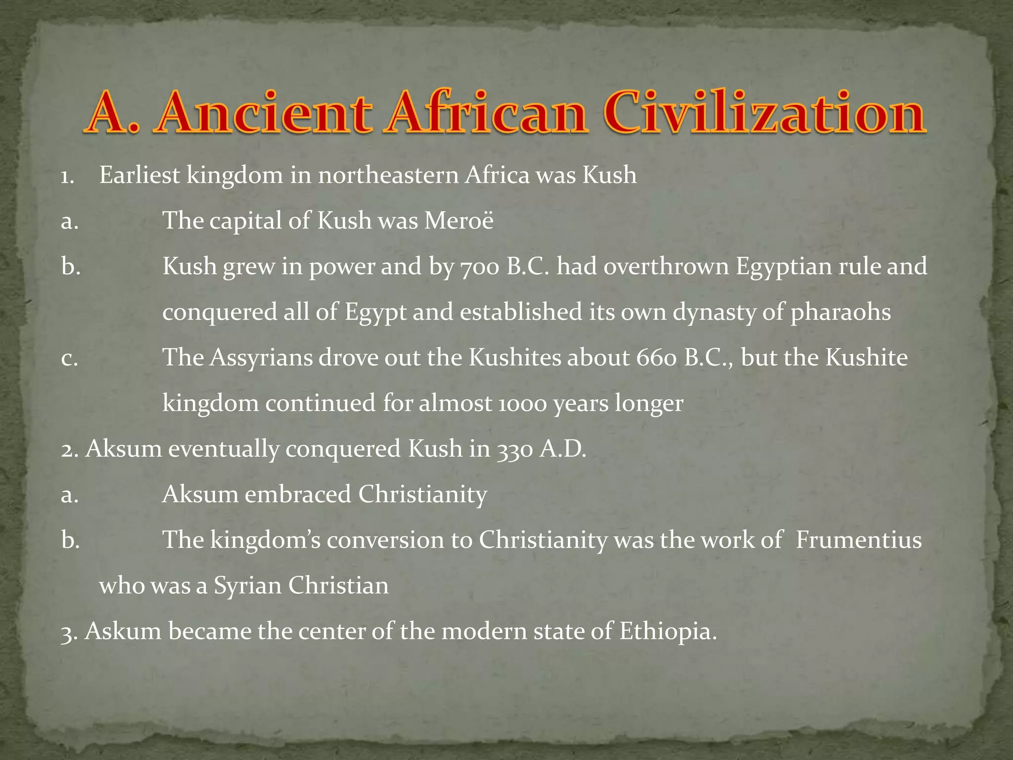 Africa powerpoint | PPTX