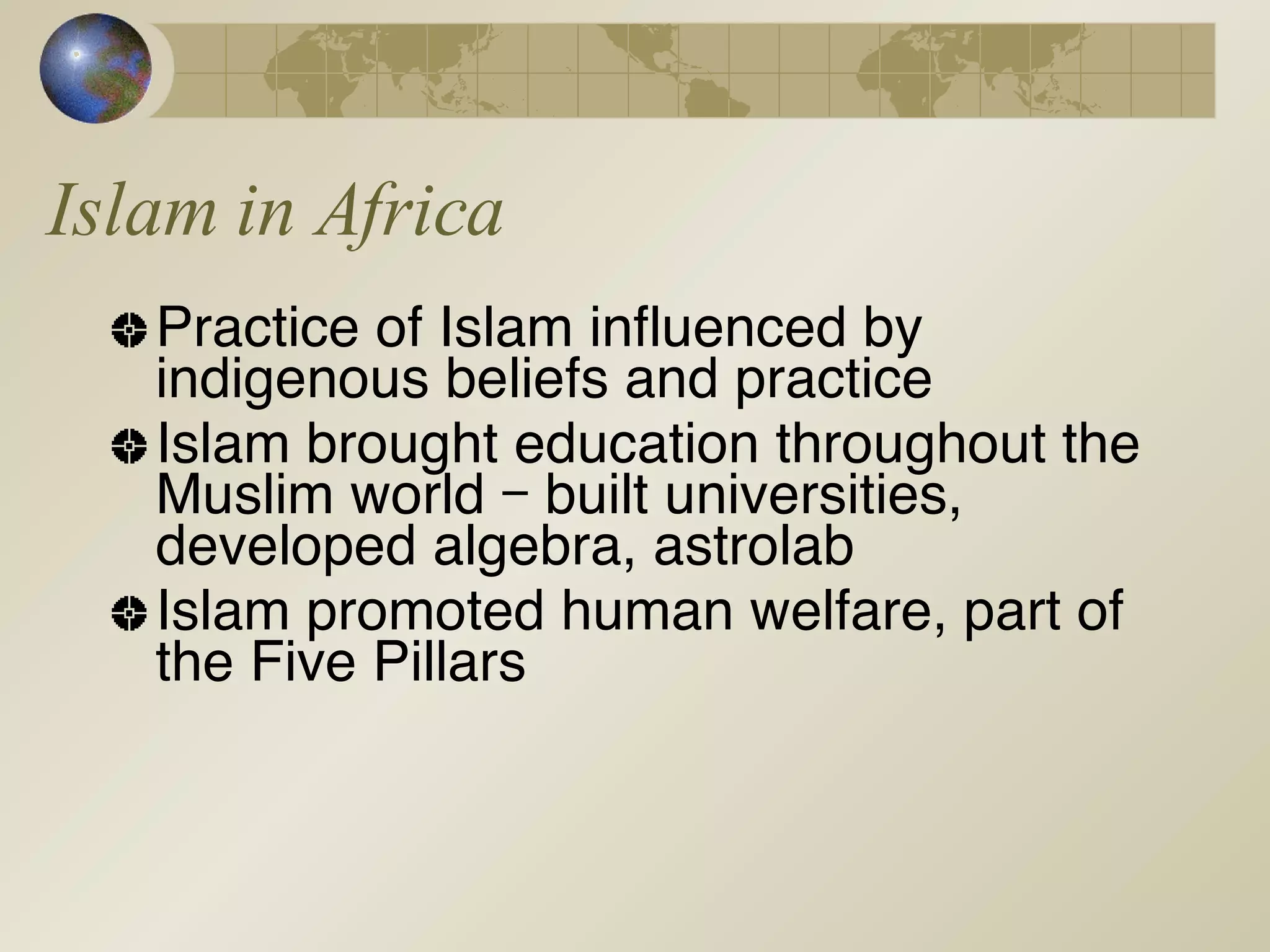 Africa- Religions | PPT