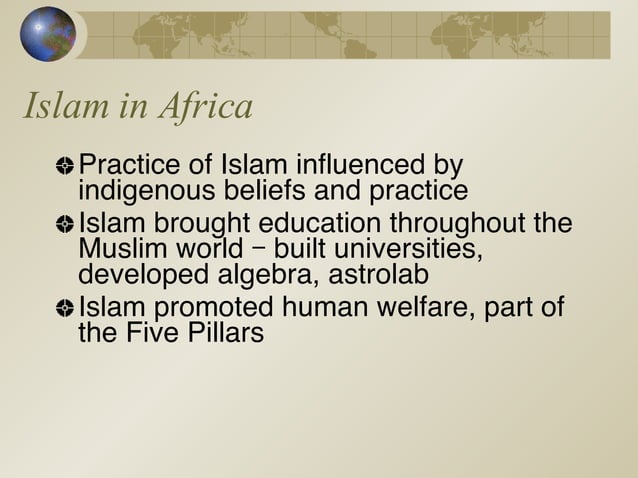 Africa- Religions | PPT | Religion & Spirituality