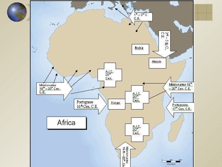 5 Religions Map Of Africa - Map
