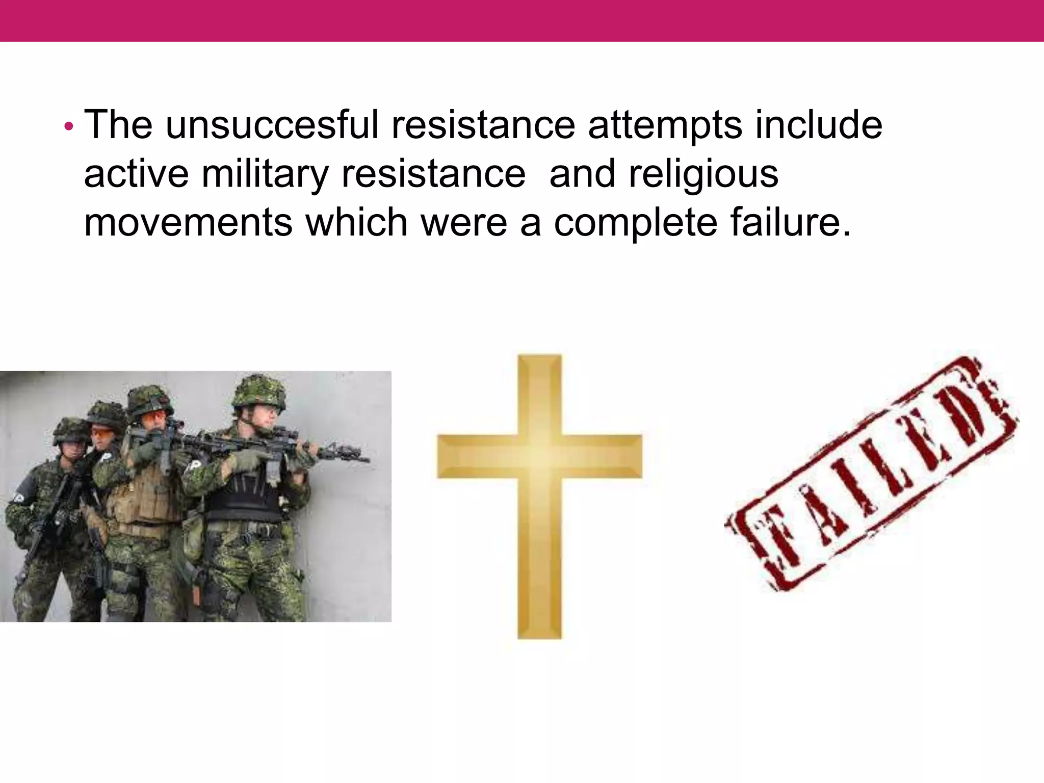 African resistance | PPTX