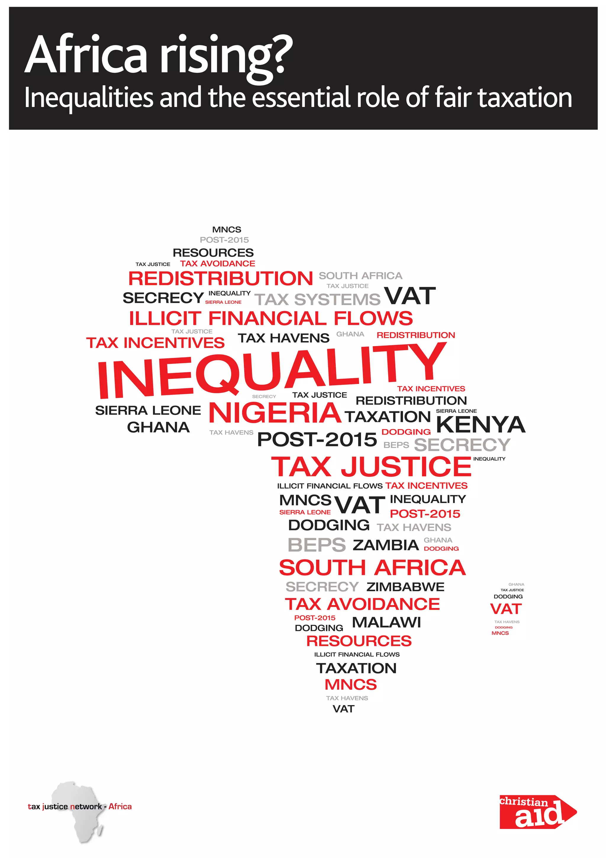 Africa rising inequality and the essential role of fair taxation | PDF