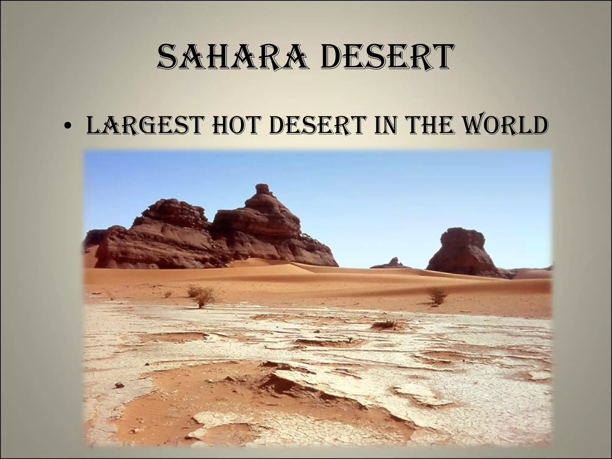 Africa’s Landforms | PPT